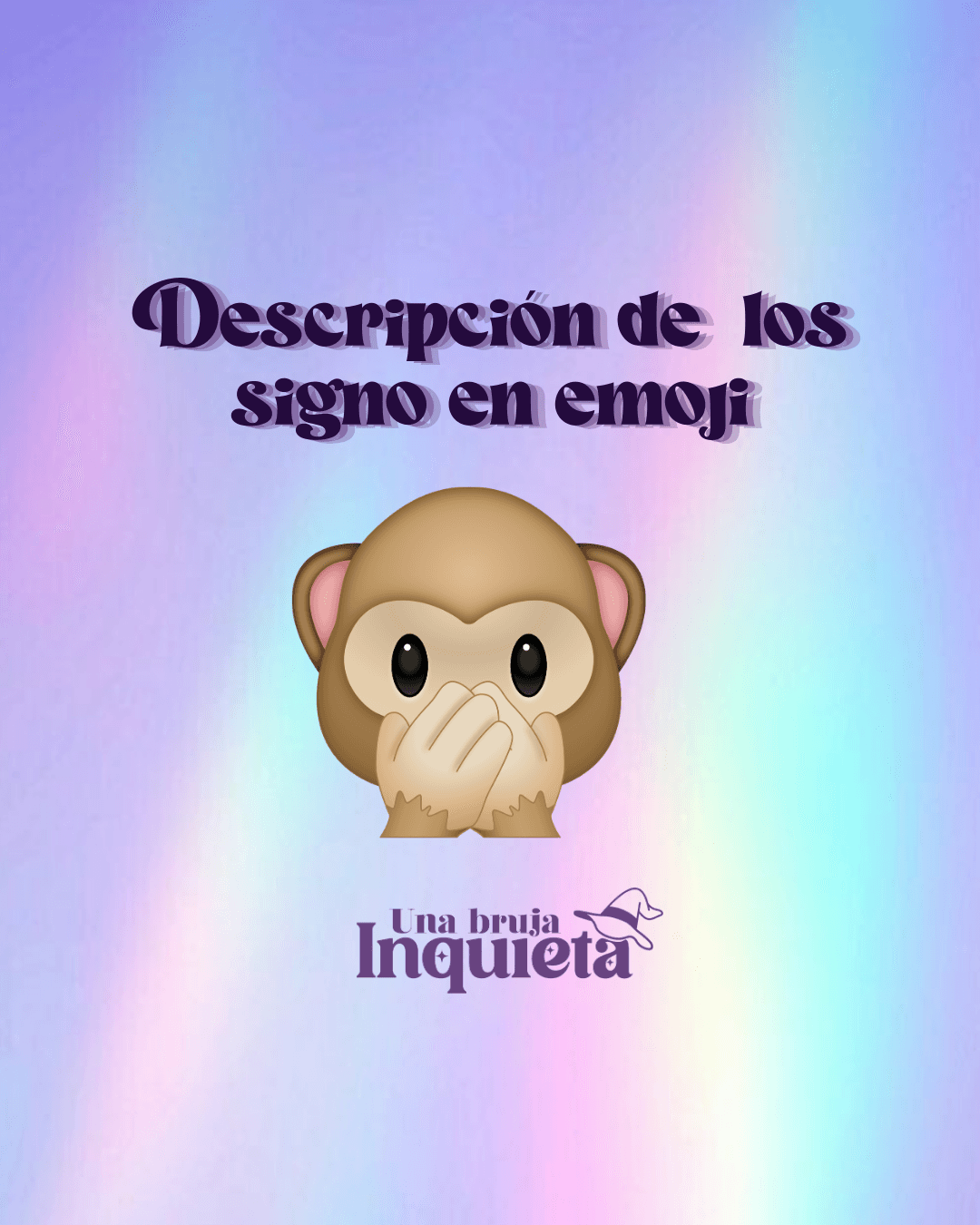 Descripción de los signo en emoji